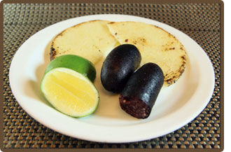 Morcilla Con Arepa